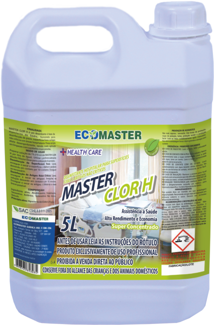 MASTER CLOR H 5L ECOMASTER - Provale Professional