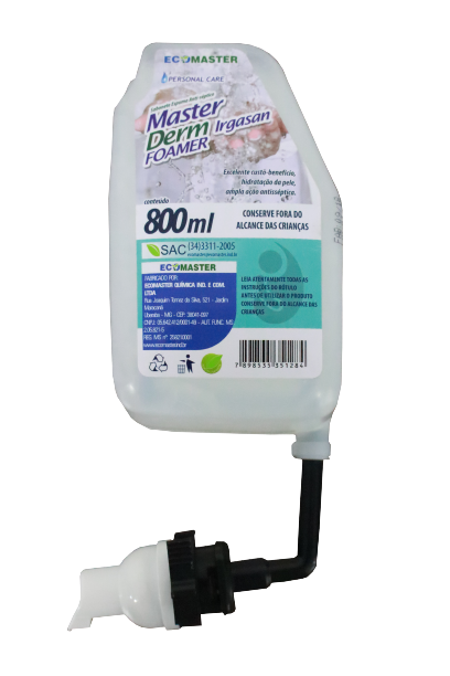 MASTER DERM IRGASAN FOAMER 800ML ECOMASTER - Provale Professional