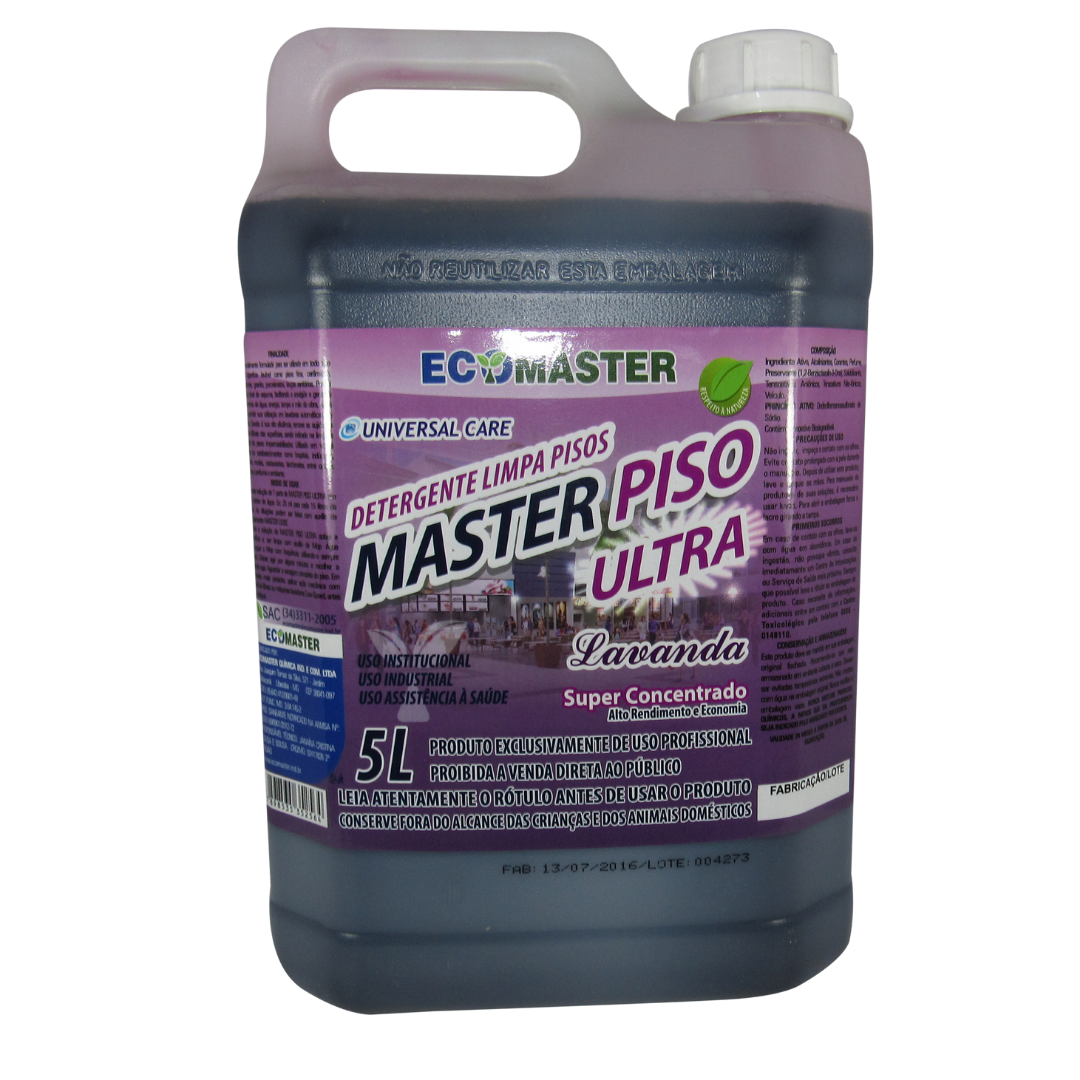 MASTER PISO ULTRA LAVANDA 5L ECOMASTER - Provale Professional