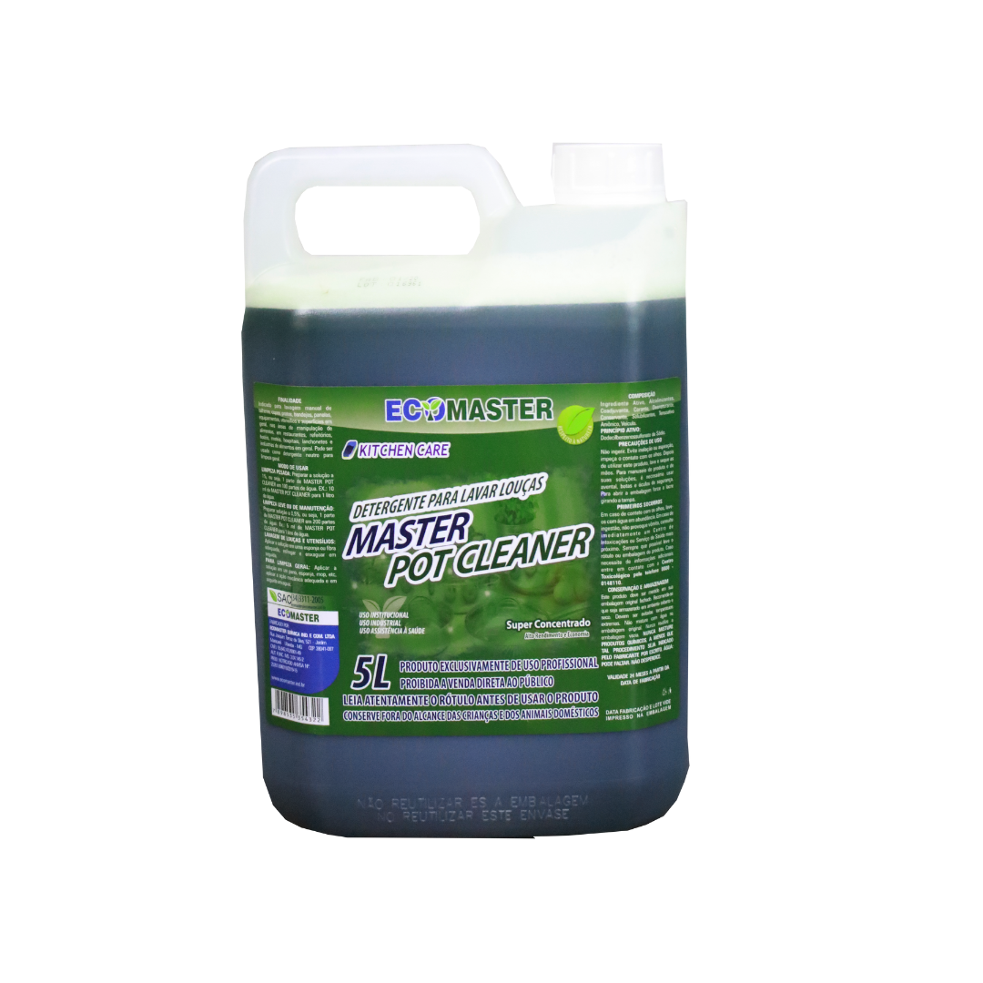 MASTER POT CLEANER 5L ECOMASTER - Provale Professional